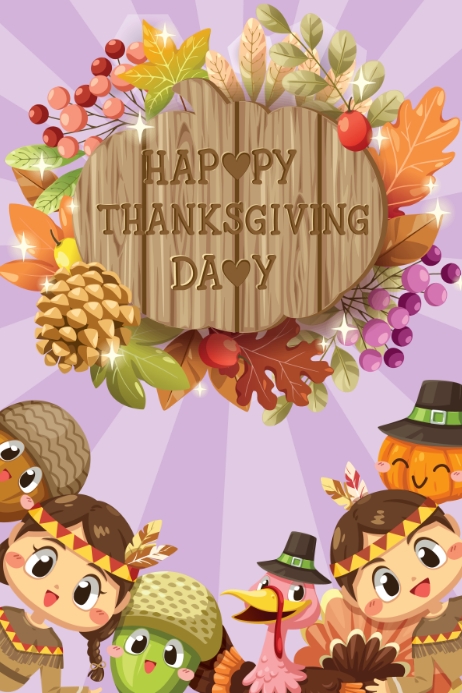 thanksgiving dinner Template | PosterMyWall