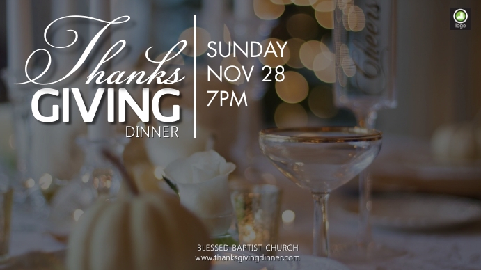 thanksgiving dinner Template | PosterMyWall