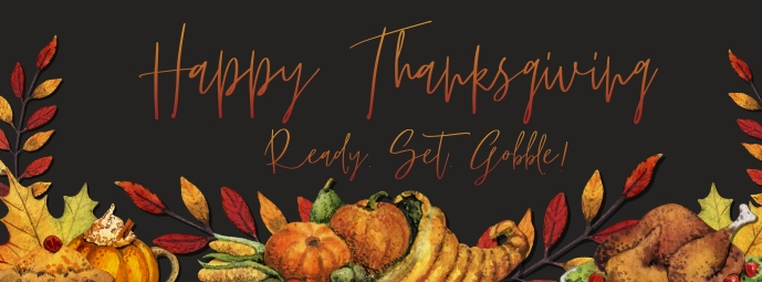 Copy of Thanksgiving Facebook Cover Photo | PosterMyWall