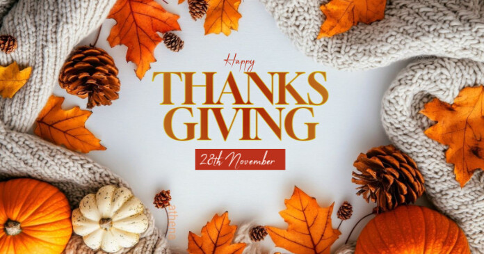 thanksgiving facebook post,happy thanksgiving day Template | PosterMyWall