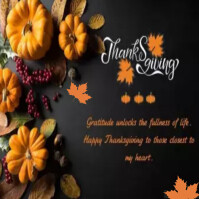 Thanksgiving closing Instagram post Template | PosterMyWall