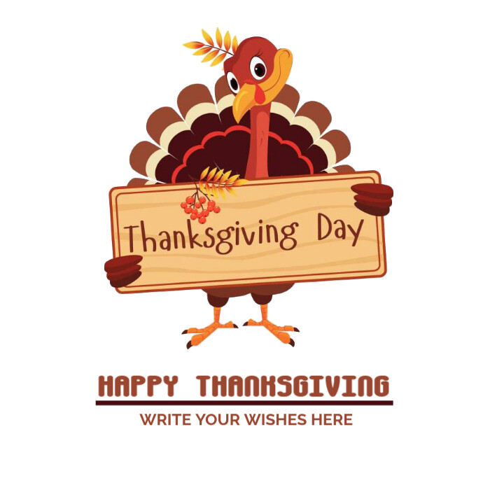Thanksgiving Logo Template | PosterMyWall
