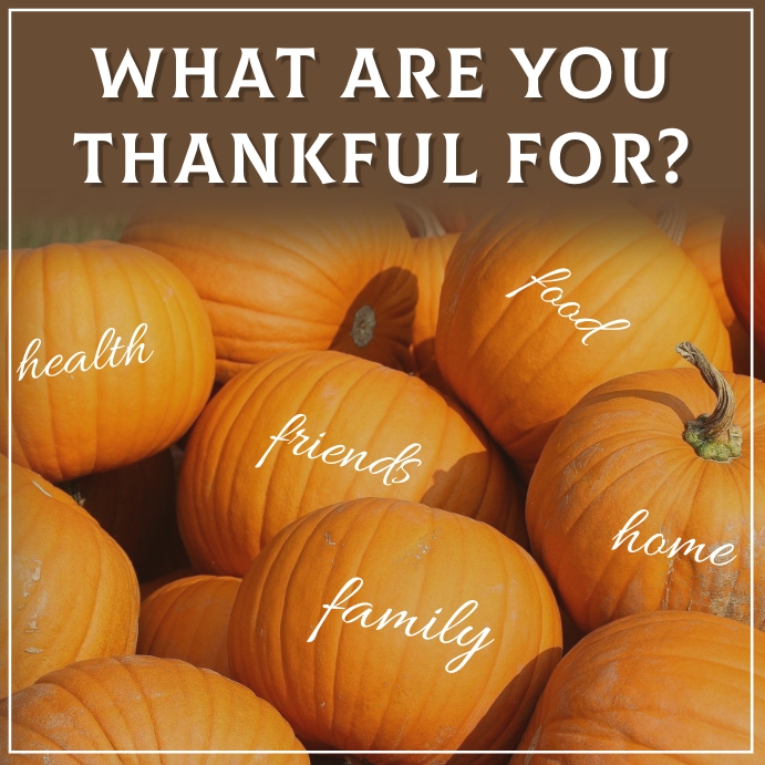 Thanksgiving Post Template | PosterMyWall