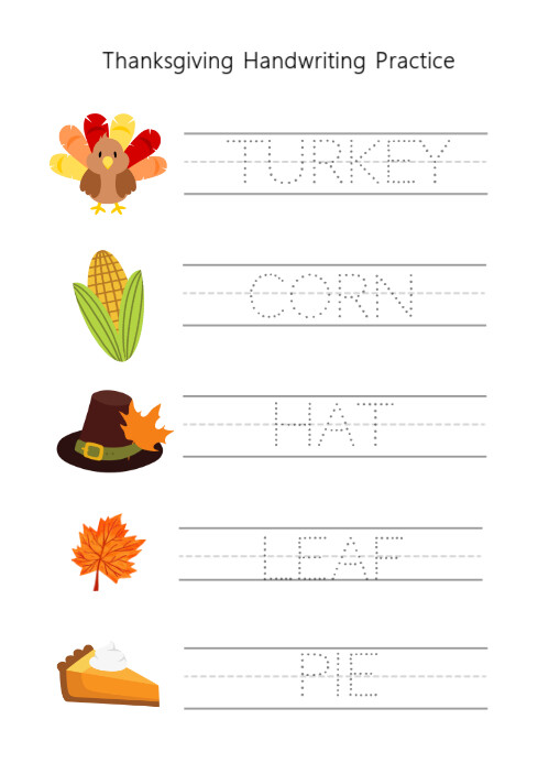 Thanksgiving Preschool Template | PosterMyWall