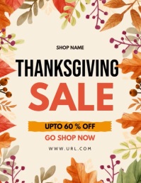 thanks giving poster Template | PosterMyWall