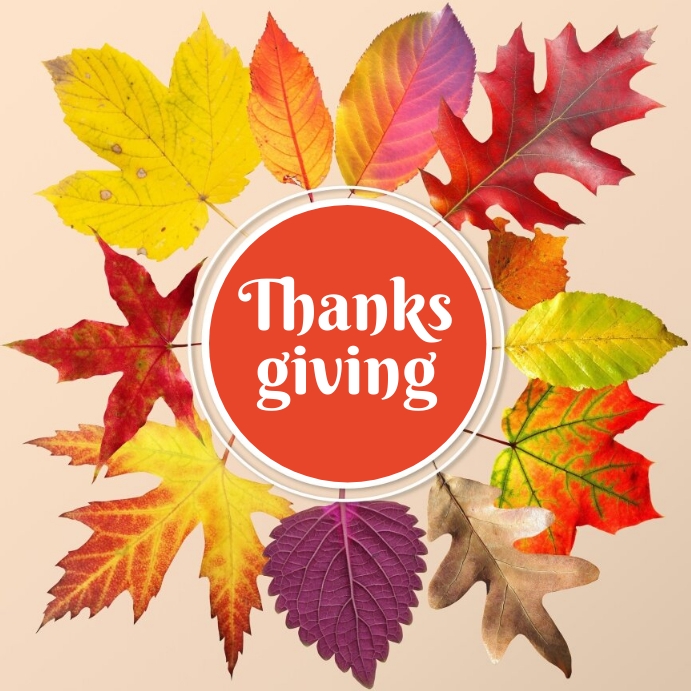 thanksgiving template | PosterMyWall
