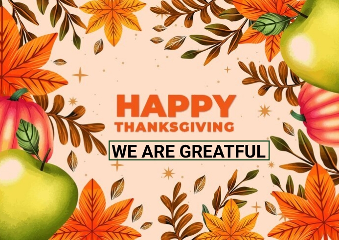 Thanksgiving Template | PosterMyWall