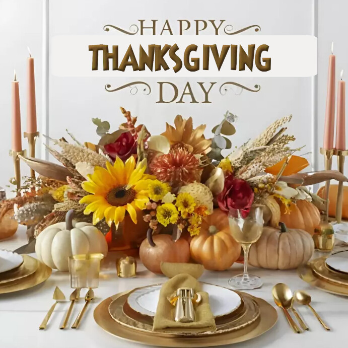 Thanksgiving template | PosterMyWall