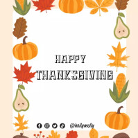 Happy Thanksgiving 2023 Template | PosterMyWall