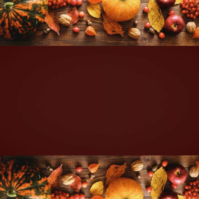 Thanksgiving Video Template | PosterMyWall
