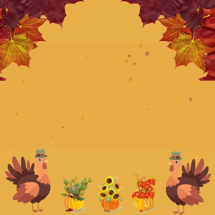 Thanksgiving Video Template | PosterMyWall