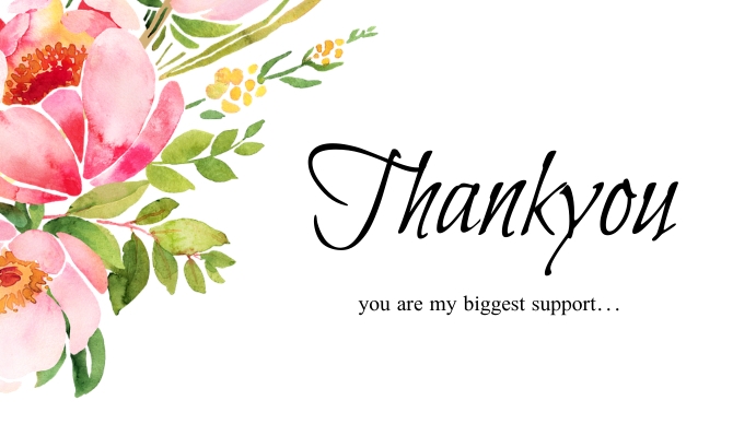 THANKYOU CARD Template | PosterMyWall