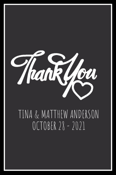 Thankyou Poster Template | PosterMyWall