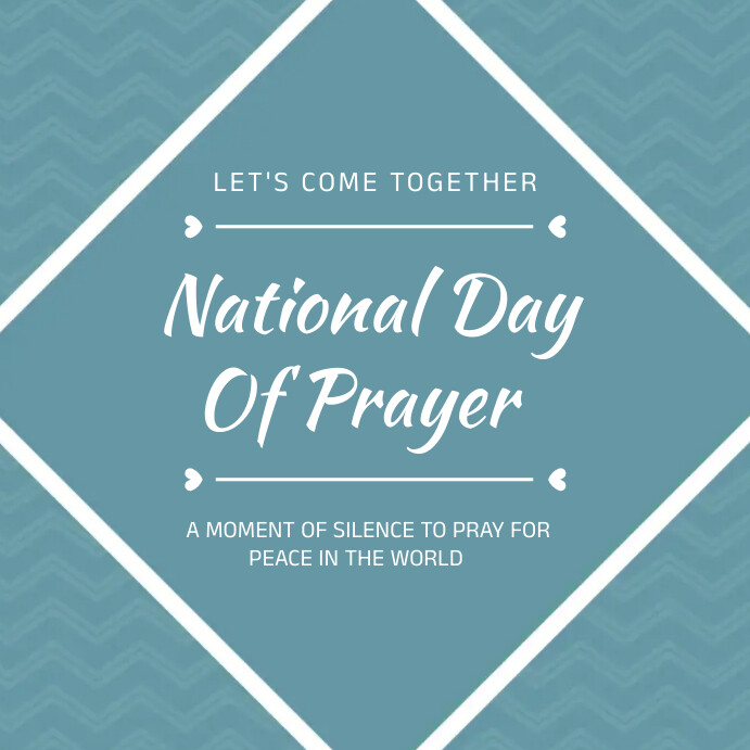 Copy of The Annual National day of prayer | PosterMyWall