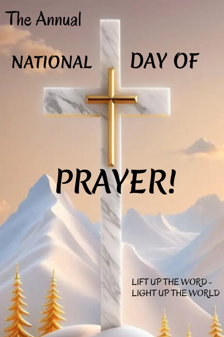 The Annual National Day of Prayers Template | PosterMyWall
