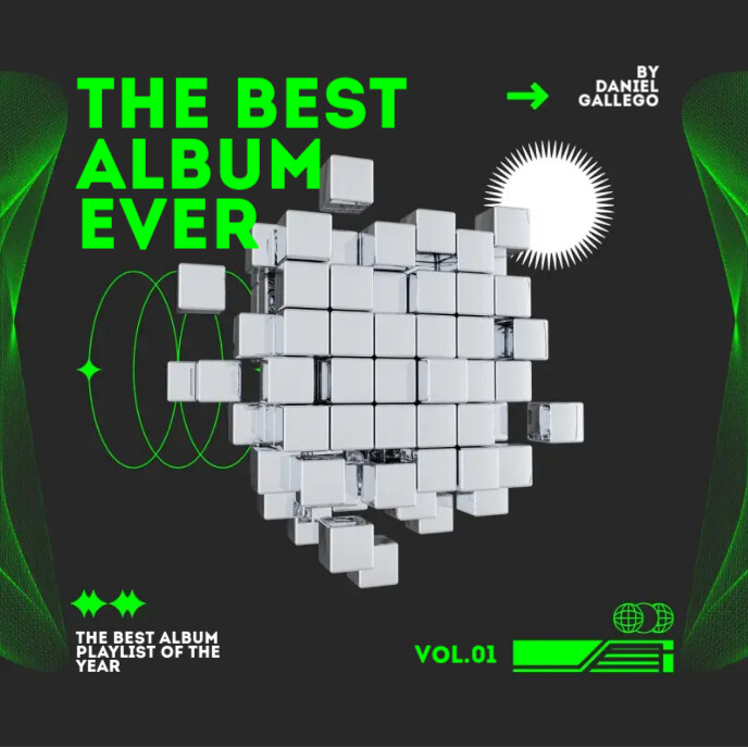The Best Album Ever Album Cover Template | PosterMyWall