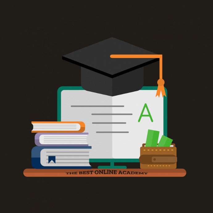 THE BEST ONLINE ACADEMY Template | PosterMyWall