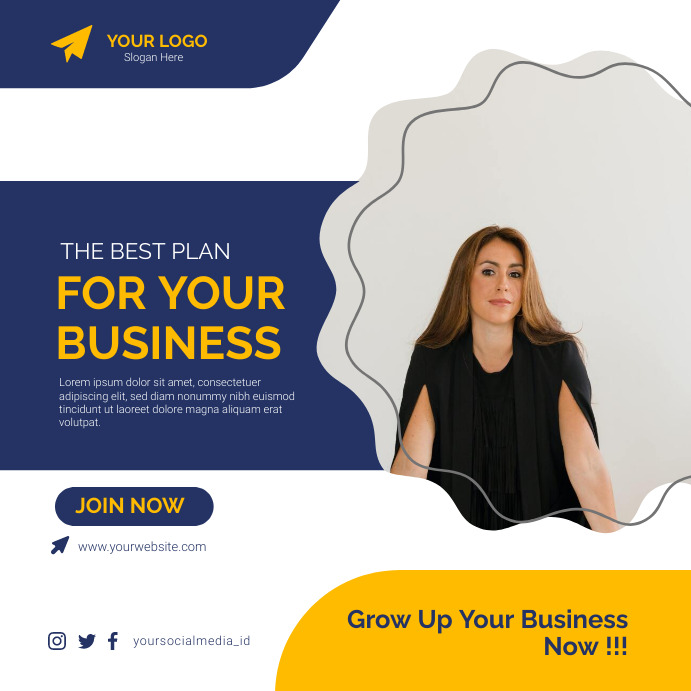 The Best Plan For Your Business Template Post | PosterMyWall