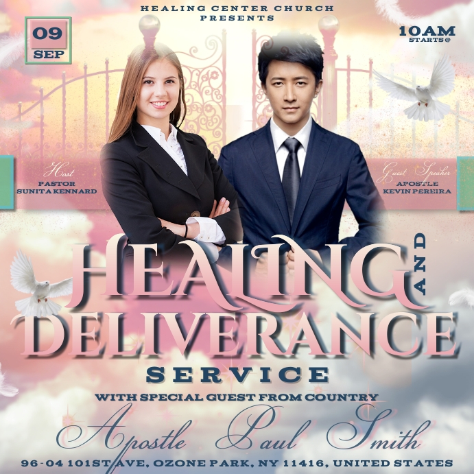 Copy of The Blessing of Heaven (1 Out of 7) | Sunday | PosterMyWall