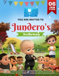 The Boss Baby Template | PosterMyWall