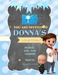 Boss Baby Template | PosterMyWall