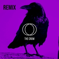 Crow halloween Album cover Art template | PosterMyWall