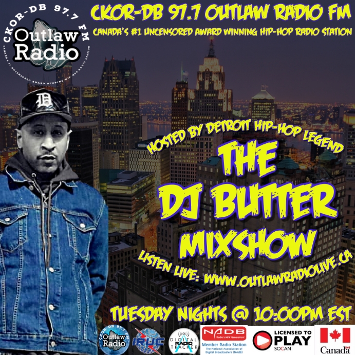 Plantilla de El Dj Butter Mixshow | PosterMyWall