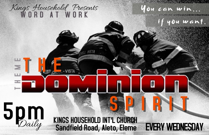 Copy of The Dominion life | PosterMyWall