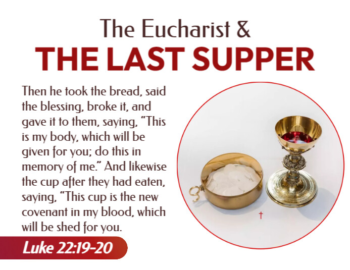 Plantilla de The eucharist and the last supper | PosterMyWall
