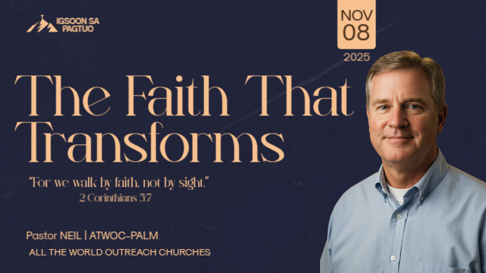 The Faith That Transforms Lives Template | PosterMyWall