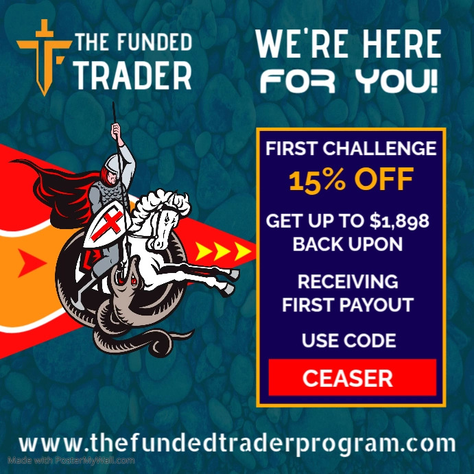 The Funded Trader Template | PosterMyWall
