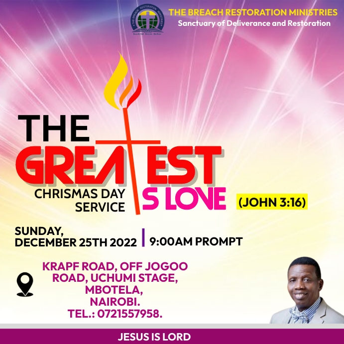 the greatest is love Template | PosterMyWall