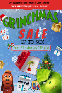 The Grinch 4 Template | PosterMyWall