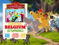 The Lion guard Template | PosterMyWall