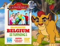 The Lion guard Template | PosterMyWall