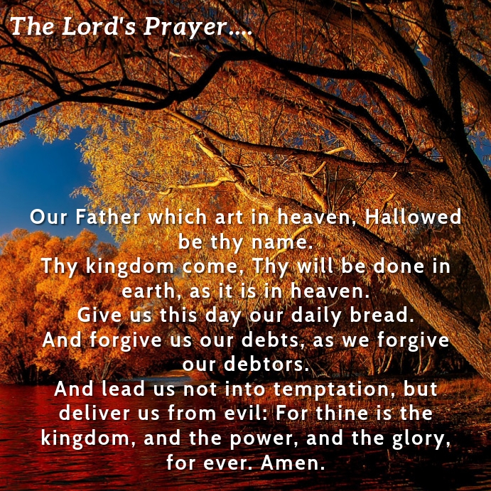 Copy of The Lord's Prayer Template | PosterMyWall