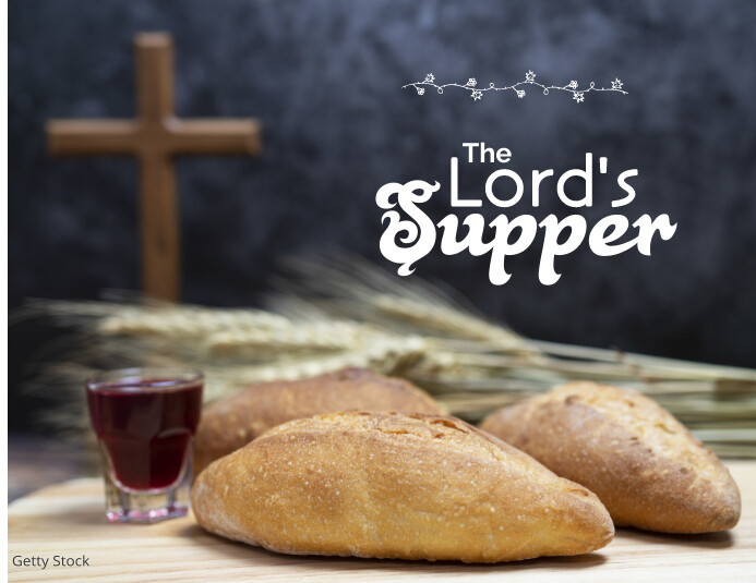 The lord's supper church slide wallpaper Template | PosterMyWall