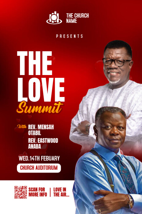 The Love Summit Poster Template | PosterMyWall