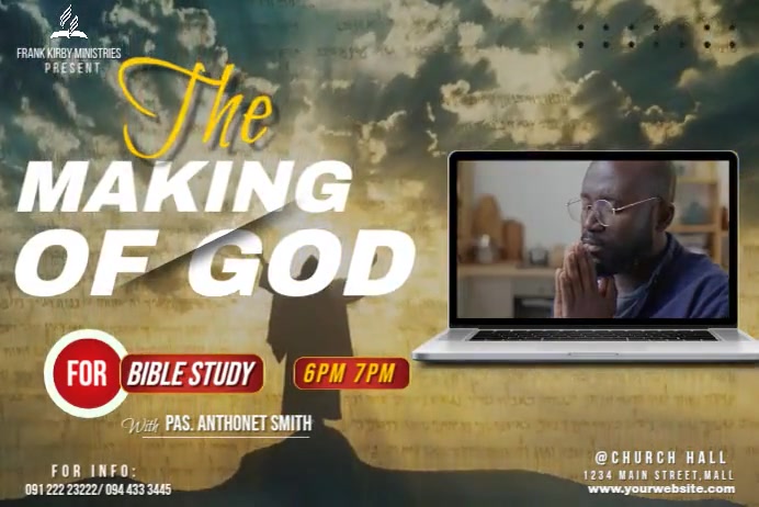 Copy of The Making of God | PosterMyWall