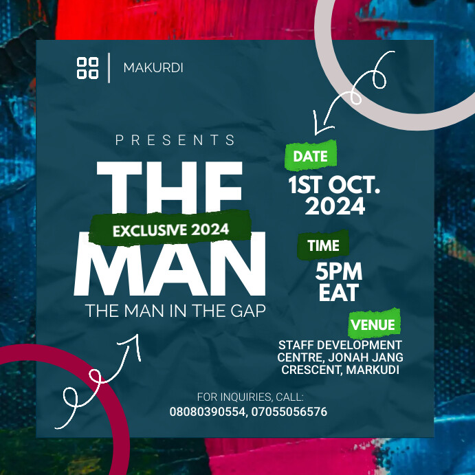 the man concert poster (1) Template | PosterMyWall