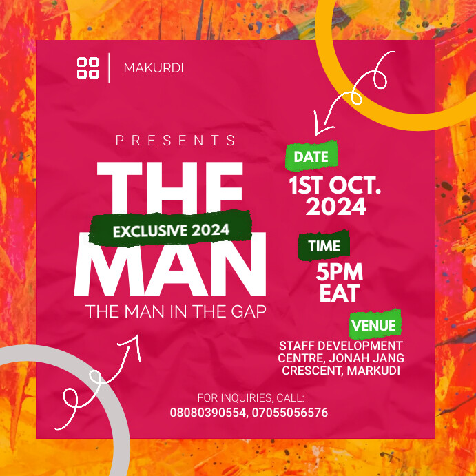 the man concert poster Template | PosterMyWall