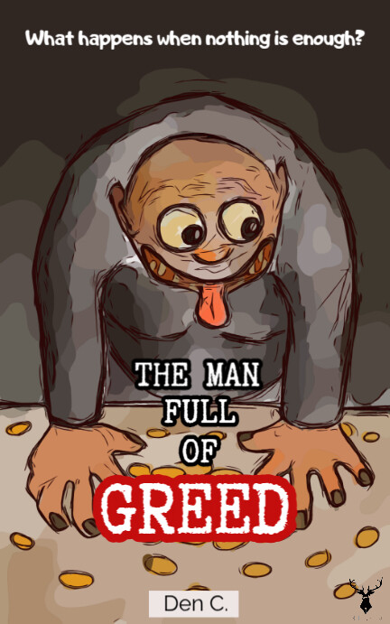The Man Full Of Greed Book Kindle/book Covers Template | PosterMyWall