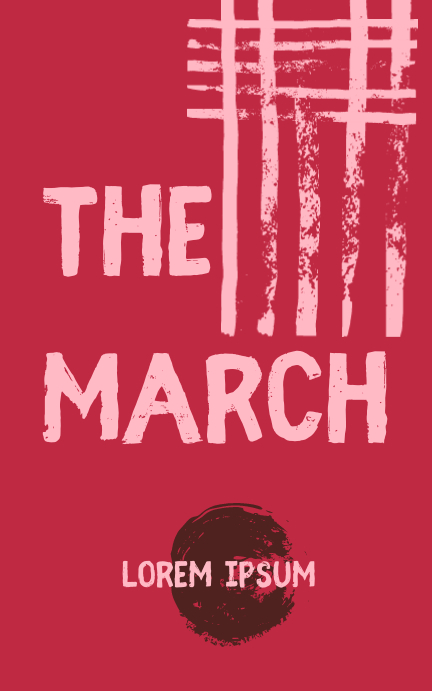 The March Book cover design Template | PosterMyWall