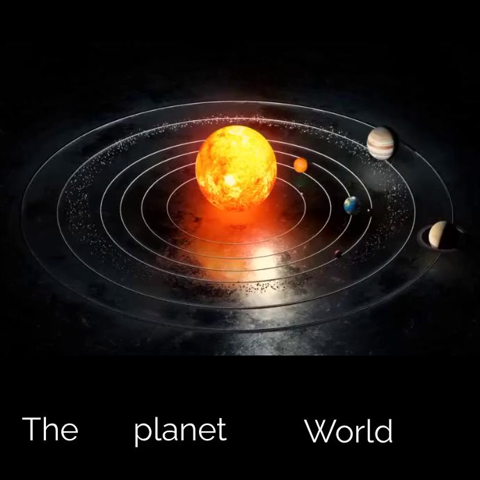 The planet Template | PosterMyWall