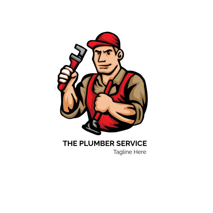 The Plumber Service Logo Template | PosterMyWall