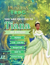 The princess and the frog Template | PosterMyWall