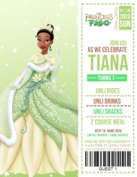 The princess and the frog Template | PosterMyWall
