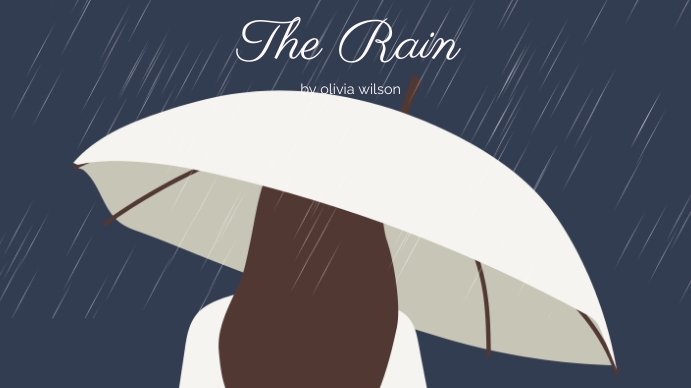 The rain Template | PosterMyWall