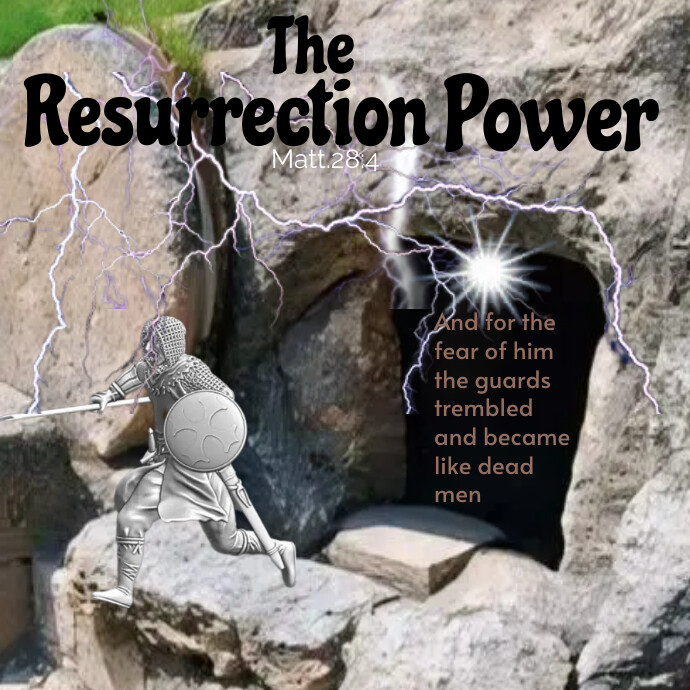 The resurrection Power Template | PosterMyWall