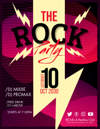 Punk Rock Flyer Template | PosterMyWall